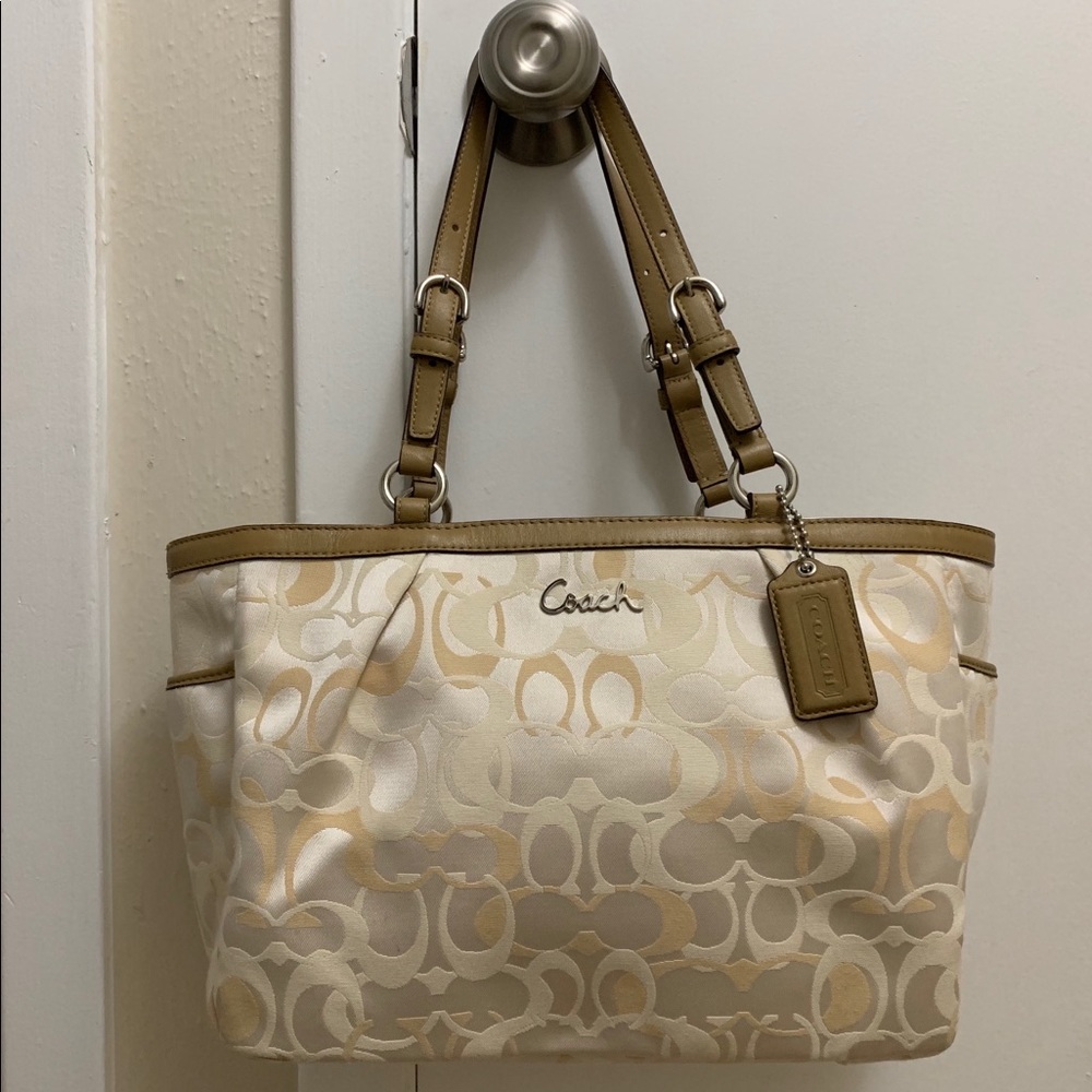 Coach Signature Tote Adjustable Straps - Gem